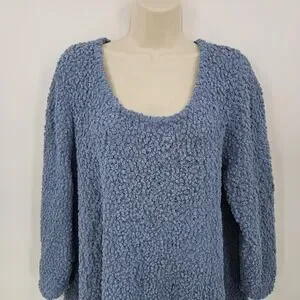 Soft Surroundings | Sweaters | Soft Surroundings Sweater Women Xl Blue ...